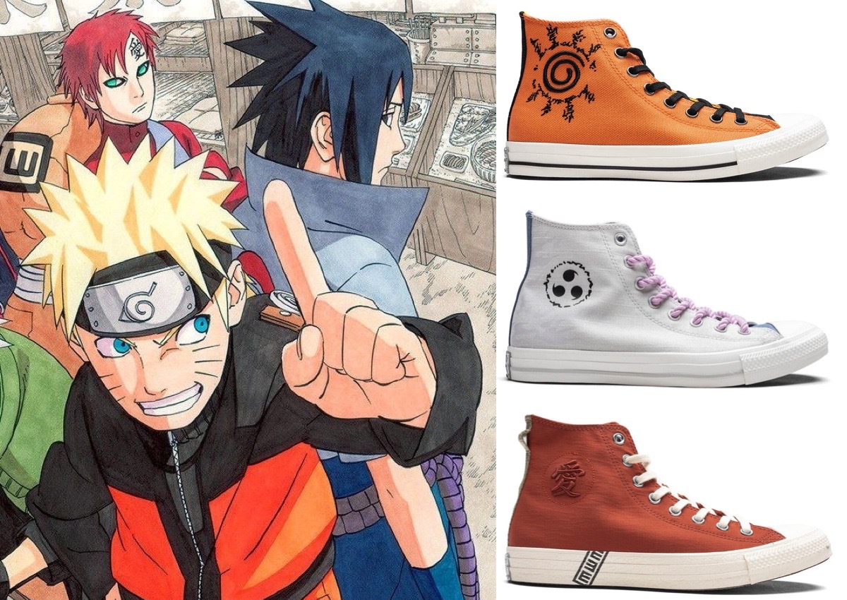 Converse lançará tênis inspirado em Naruto - Black&CO
